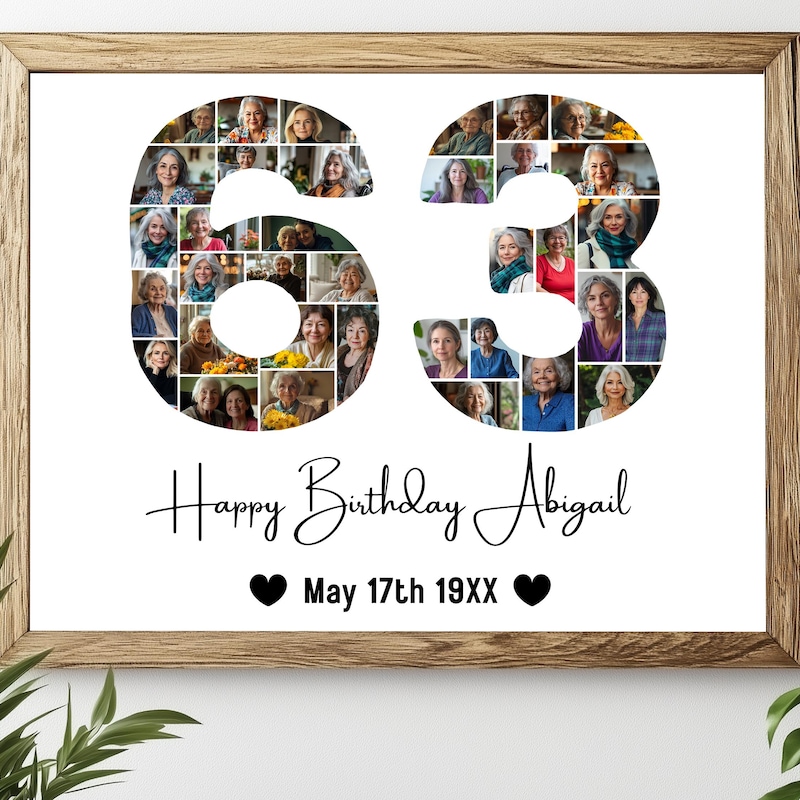 Vintage Number 63 - Etsy UK