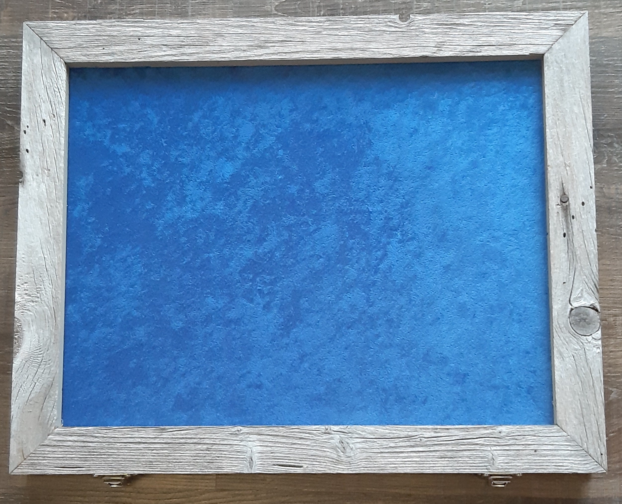 Artifact Display Case - Grey, Barnwood Frame - Etsy