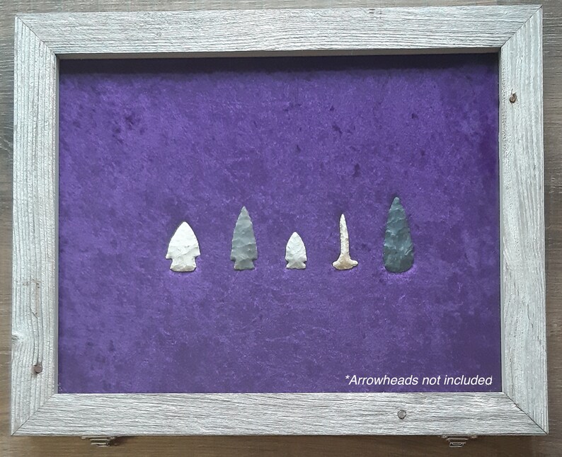 Artifact Display Case - Grey, Barnwood Frame - Etsy