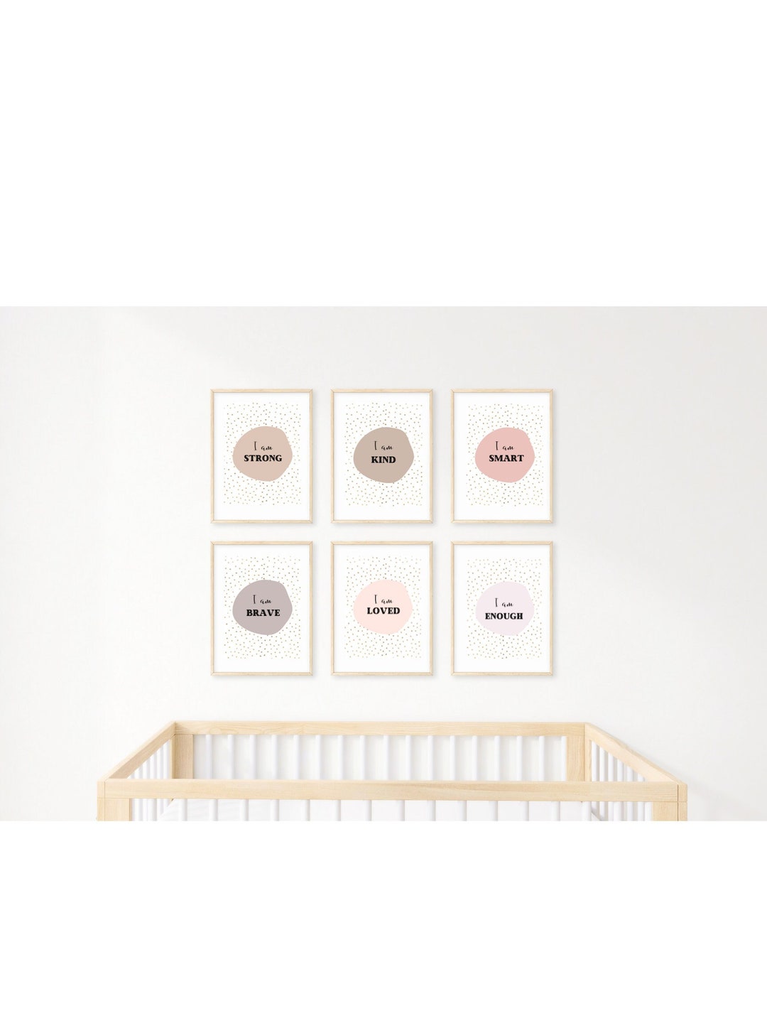 Daily Affirmation Poster Set of 6 Digital Prints Positive - Etsy