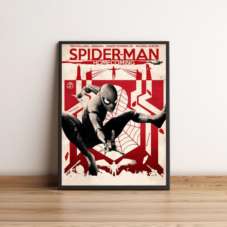 Spider Man Poster the Amazing Spider Man Movie Print Poster - Etsy