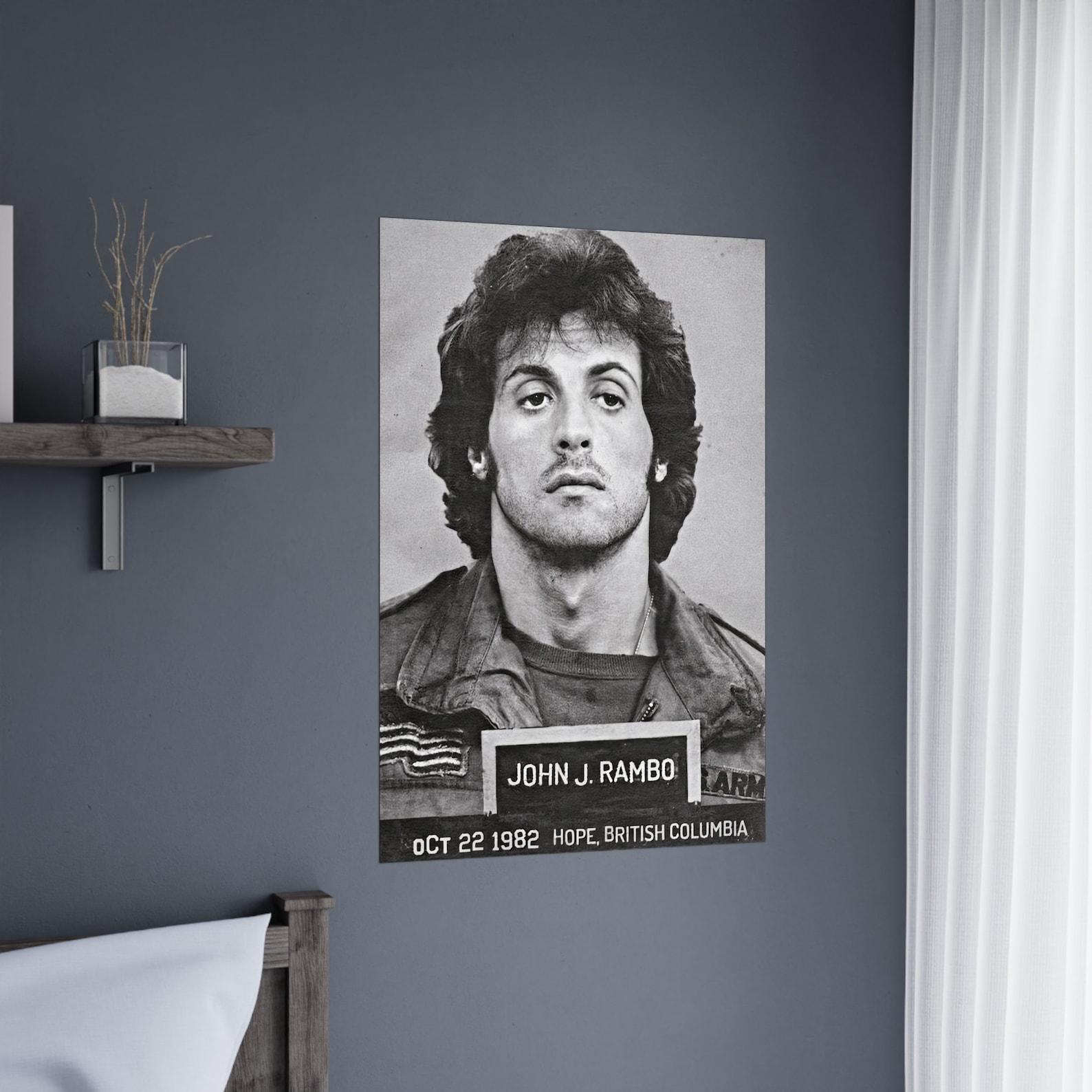 John Rambo Poster, Rambo Movie Poster, Sylvester Stallone Poster, Rambo ...