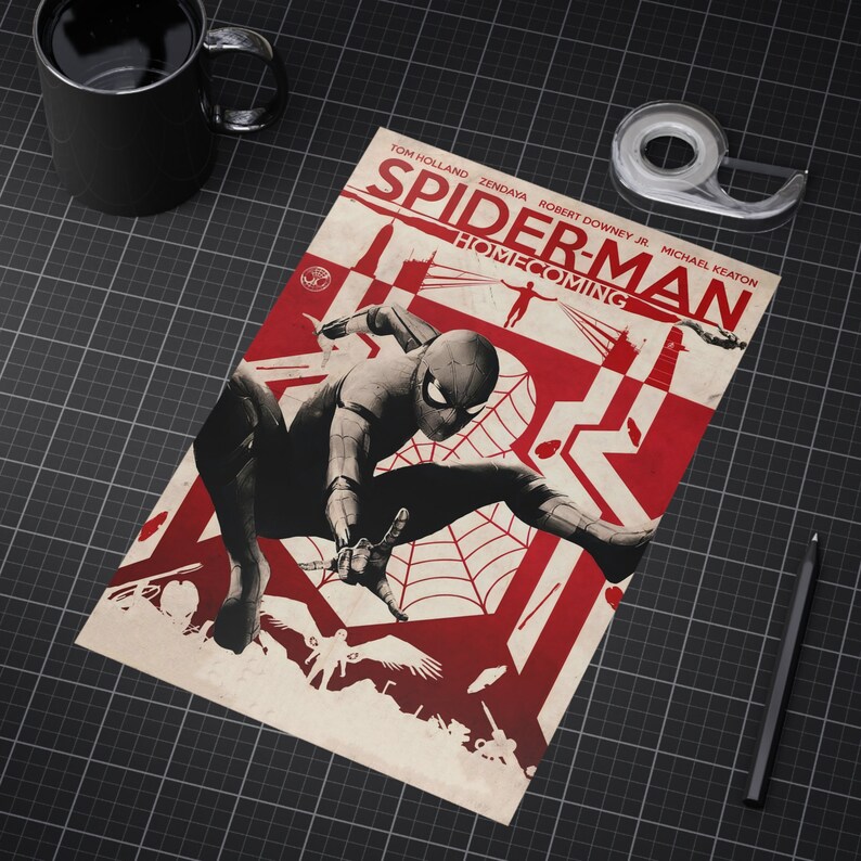 Spider Man Poster the Amazing Spider Man Movie Print Poster - Etsy