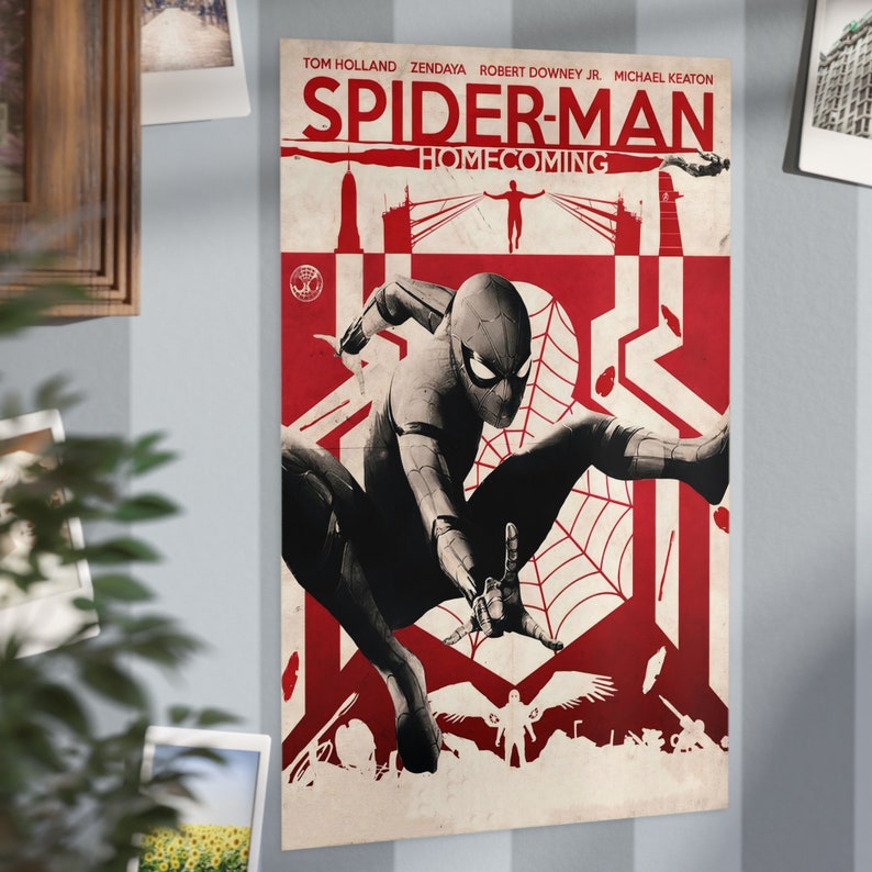 Spider Man Poster the Amazing Spider Man Movie Print Poster - Etsy