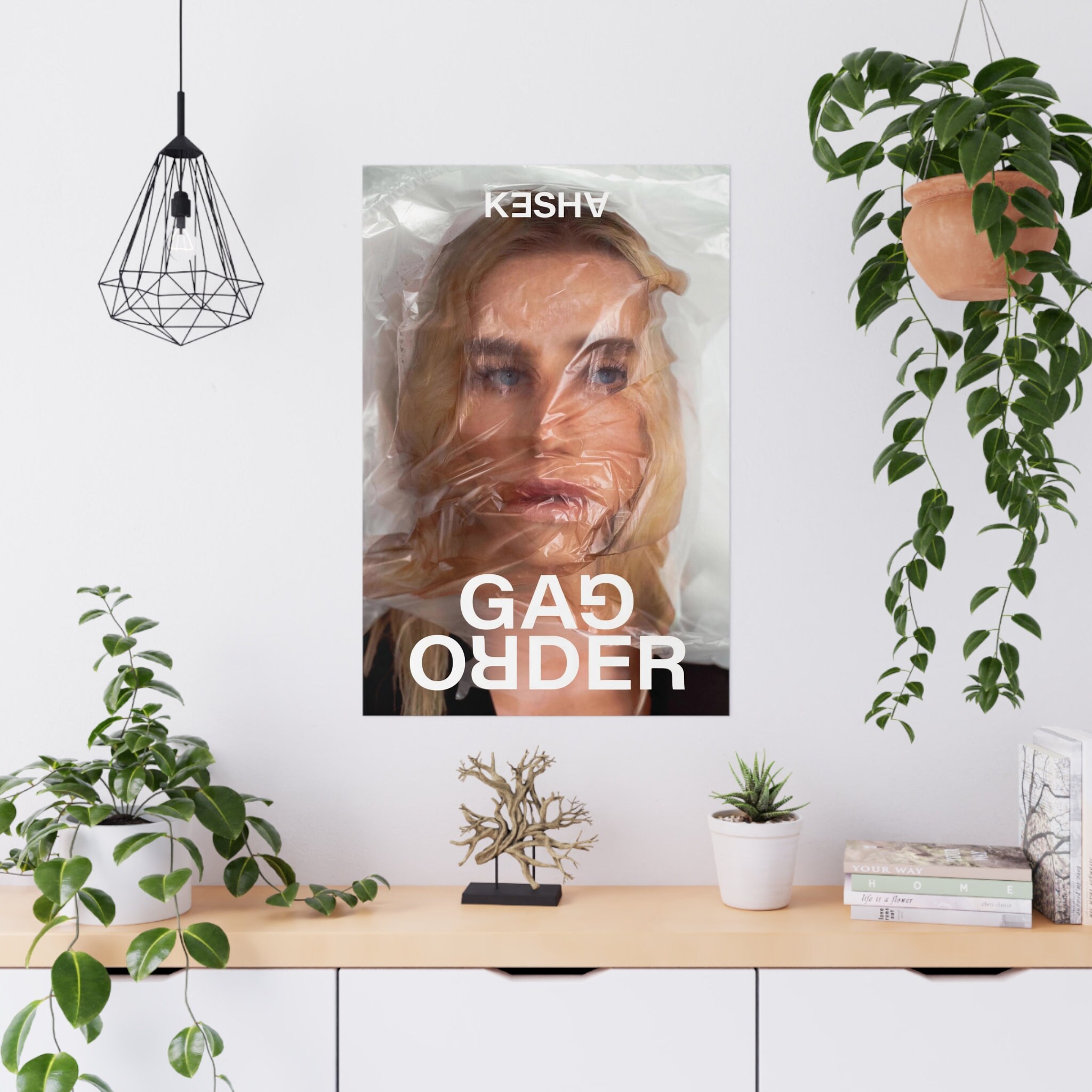 Kesha Gag Order Album Cover Poster, Kesha Wall Art, Wall Hangings, Art ...