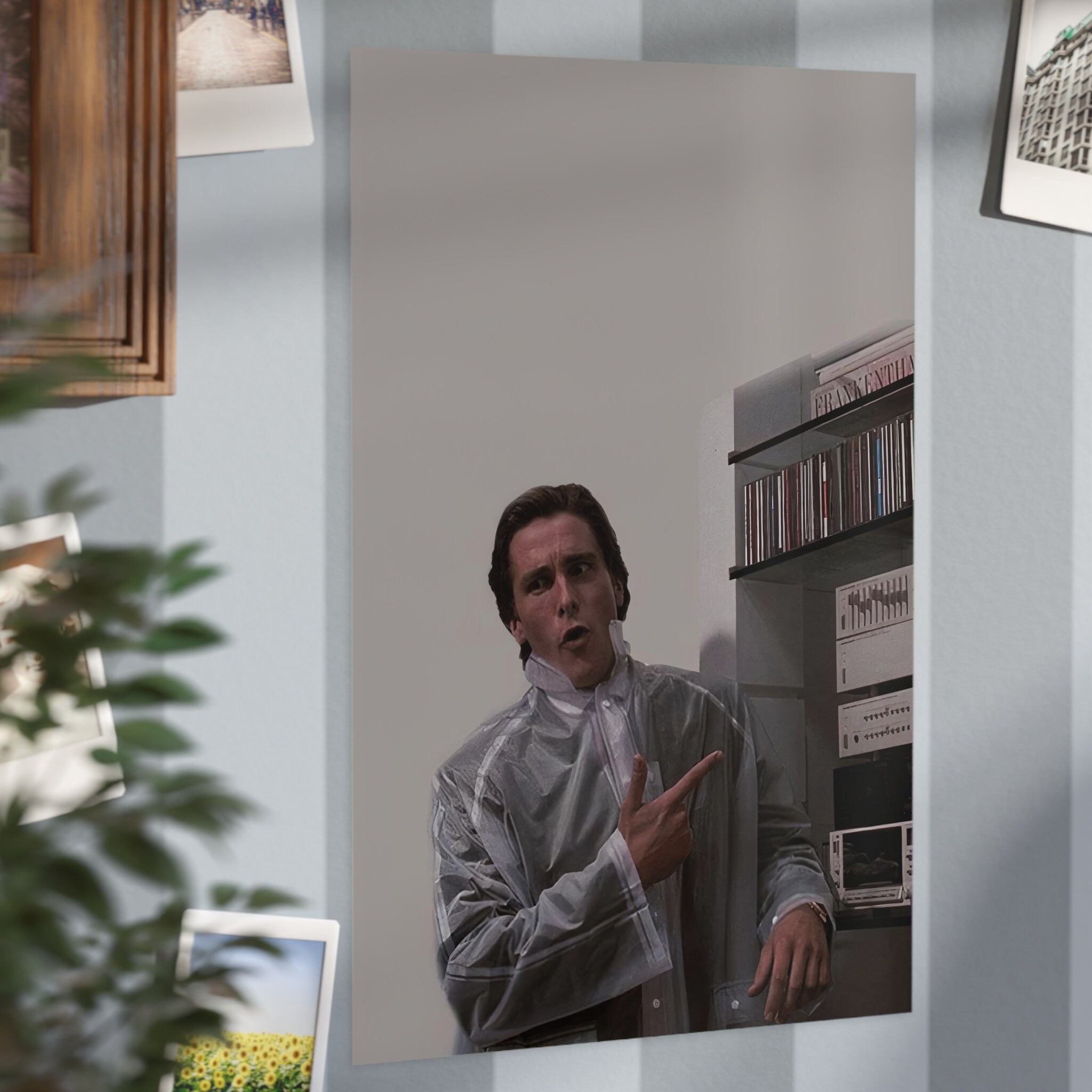 American Psycho Poster, Patrick Bateman Art Print. Vintage Poster ...