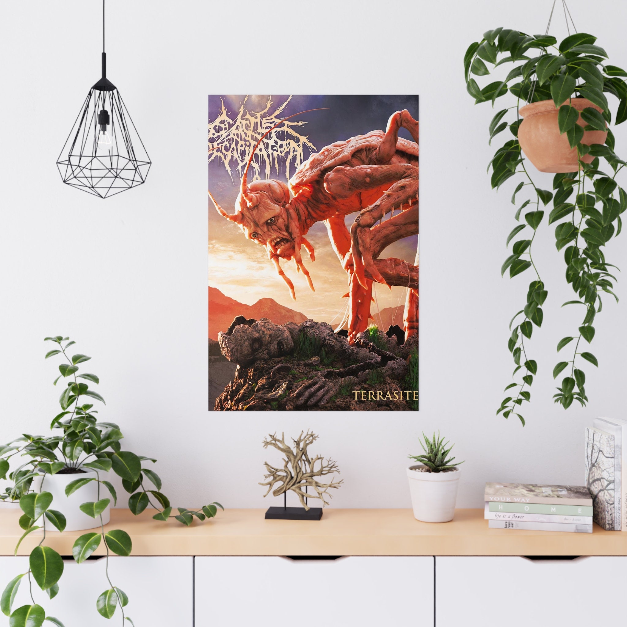 Cattle Decapitation Terrasite Album Cover Poster Designed & Sold By ...