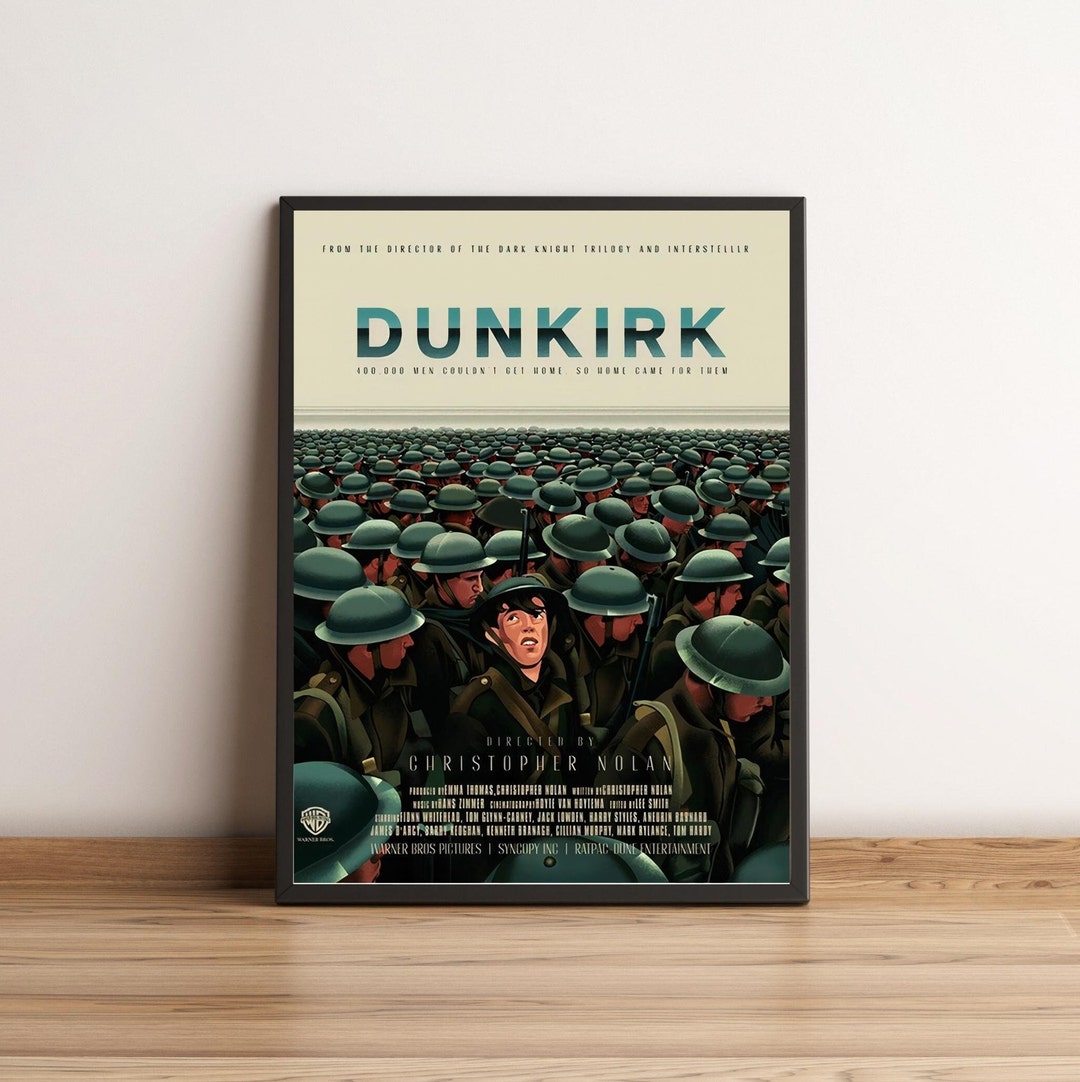 Dunkirk Movie Poster, Dunkirk Wall Decor, Dunkirk Poster Print, Wall Art, Wall Decor Vintage ...