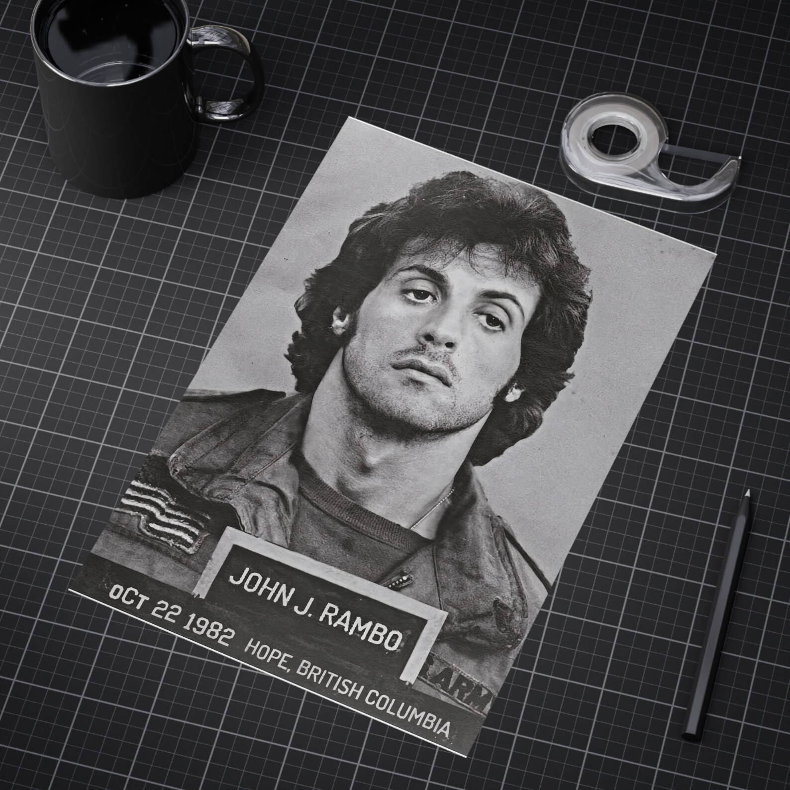 John Rambo Poster, Rambo Movie Poster, Sylvester Stallone Poster, Rambo ...