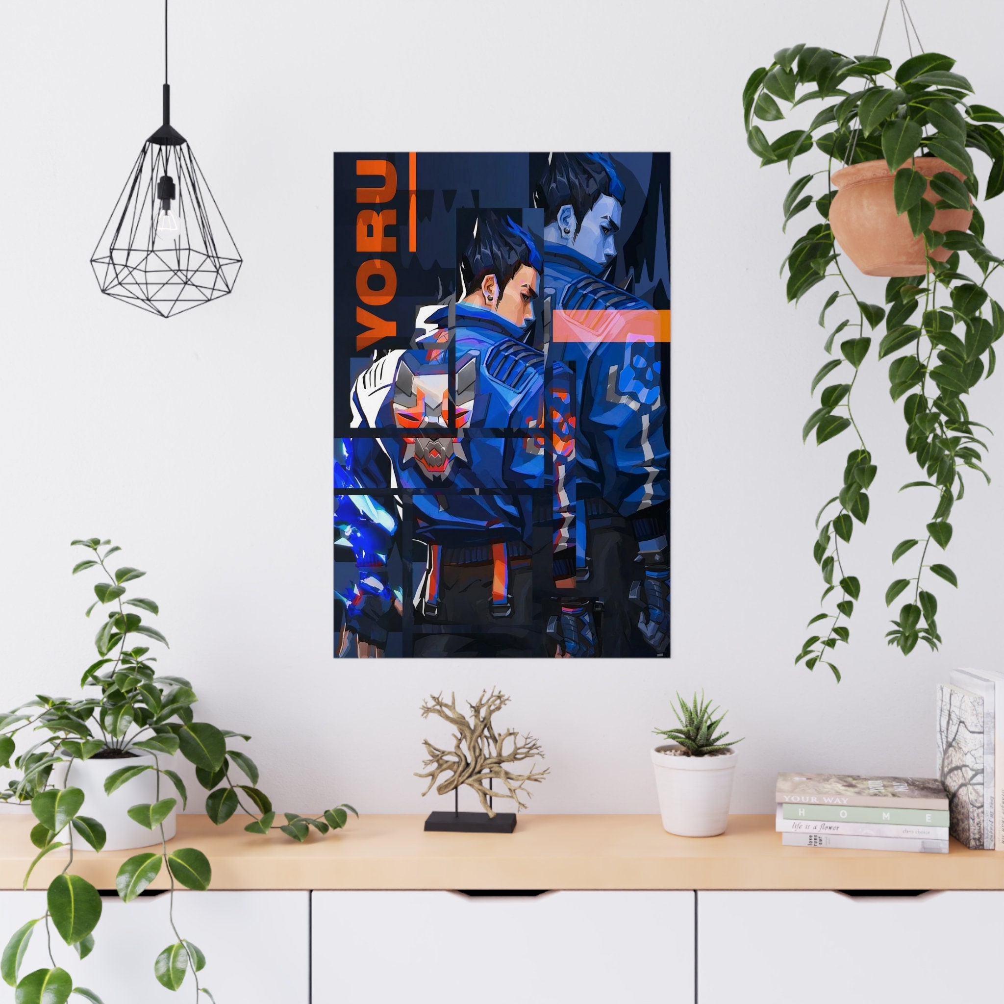 Valorant Yoru Poster Valorant Wall Art Wall Hangings Art - Etsy Hong Kong