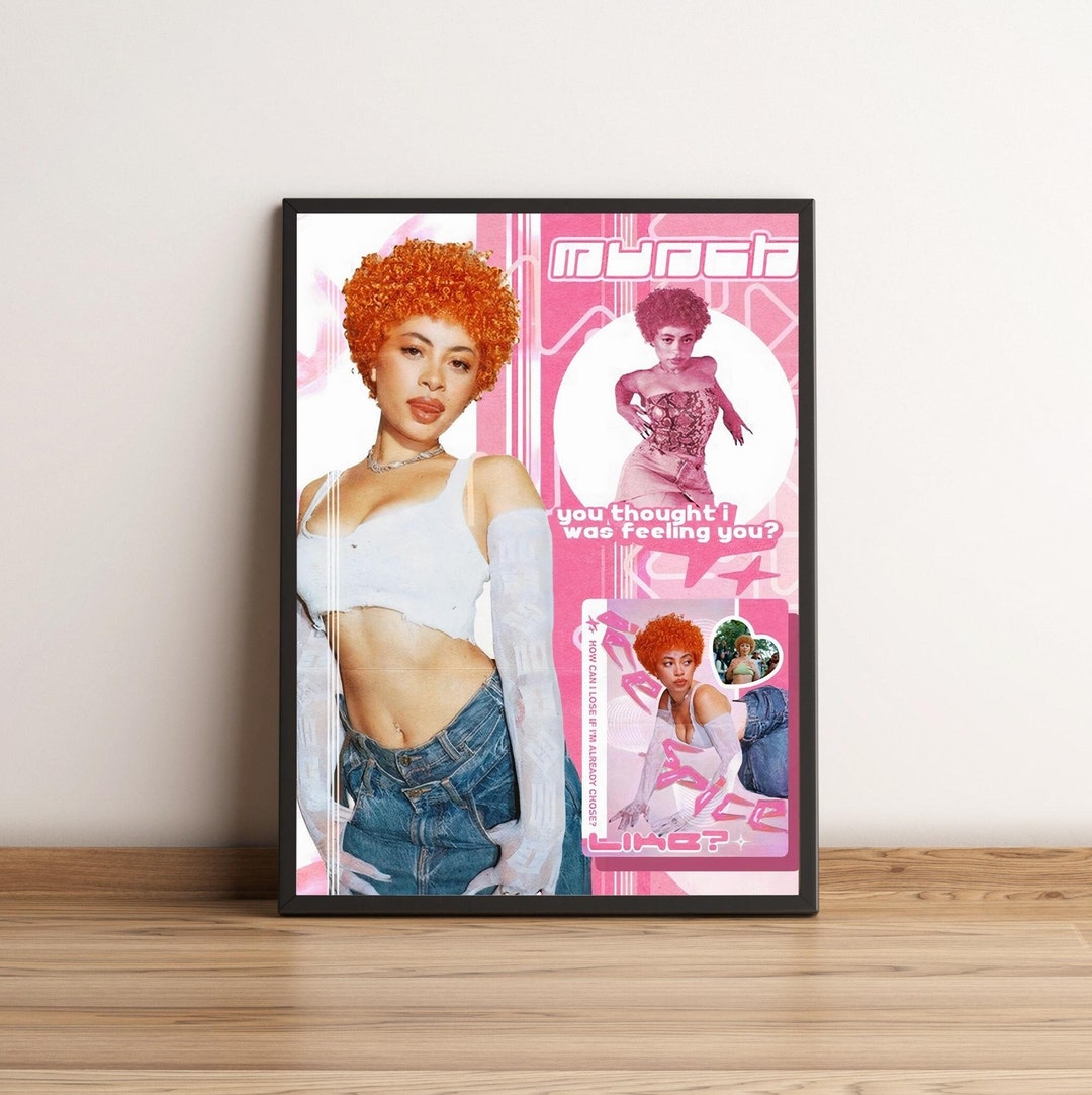 Ice Spice Poster, Ice Spice Album Cover Poster, Ice Spice Wall Art, Ice ...