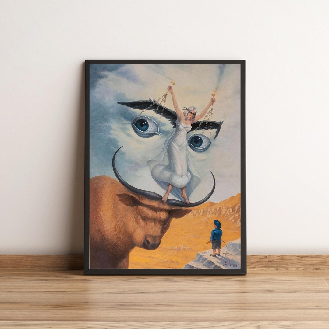 Salvador Dali Poster, Dali Wall Art, Dali Wall Decor, Dali Art Print ...