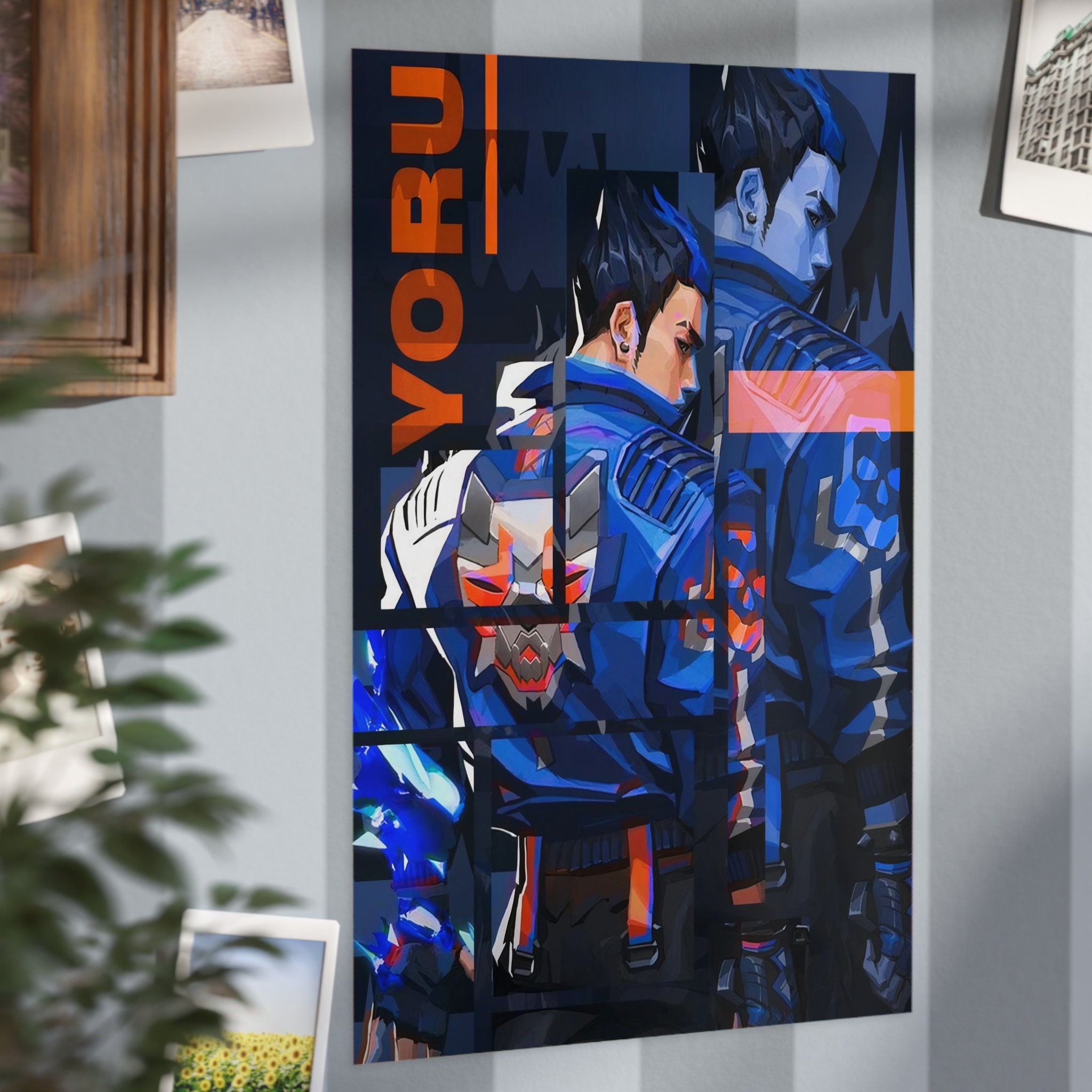 Valorant Yoru Poster Valorant Wall Art Wall Hangings Art - Etsy Hong Kong