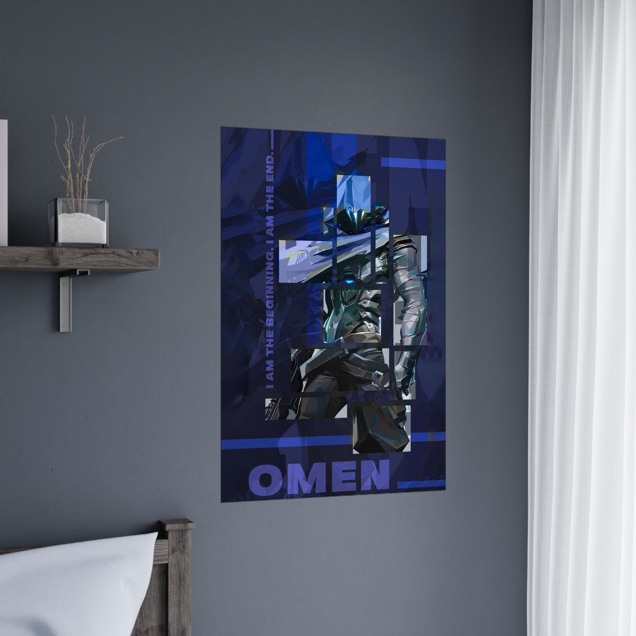 Valorant Omen Poster, Valorant Wall Art, Wall Hangings, Art Print, Omen ...