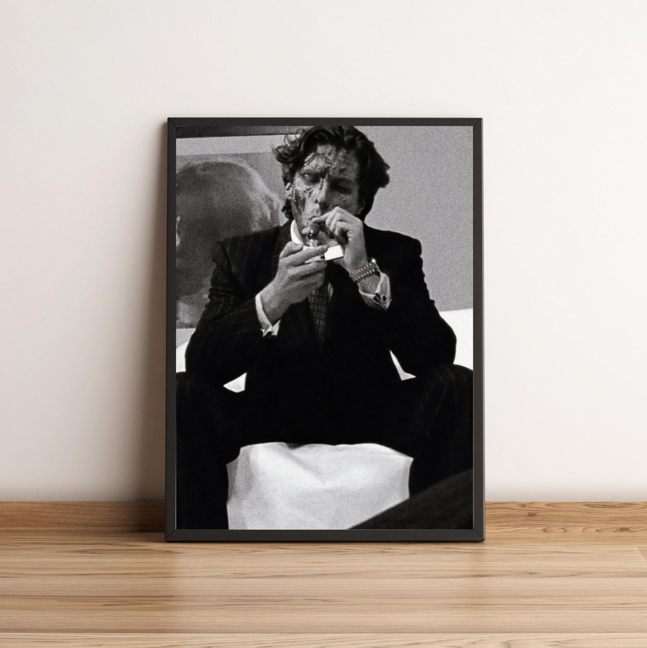 American Psycho Poster, Patrick Bateman Art Print. Vintage Poster ...