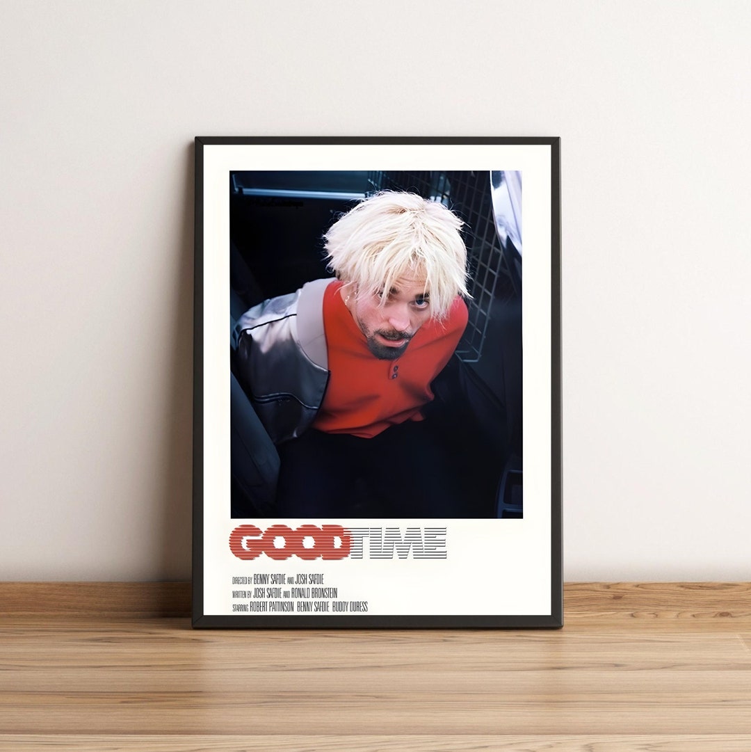Good Time Poster, Good Time Movie, Robbert Pattinson Poster, Wall Art ...