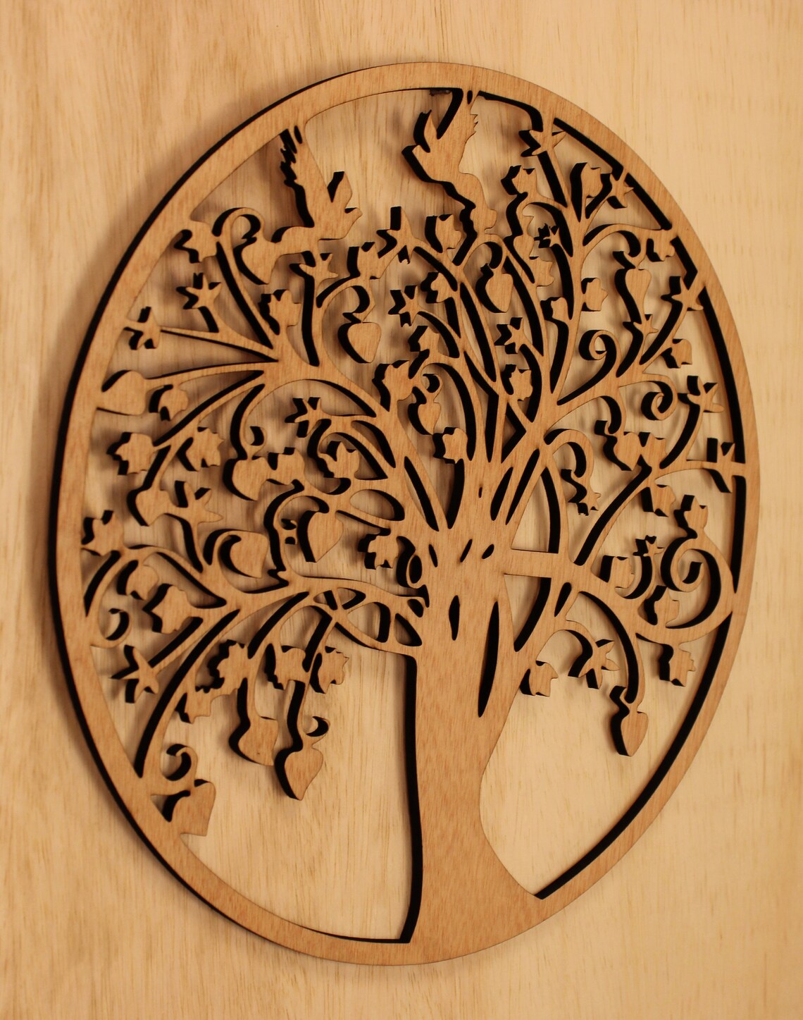 Darla, Tree of Life, Natural, Wall Decor, Mountain Art, Handmade, Made ...