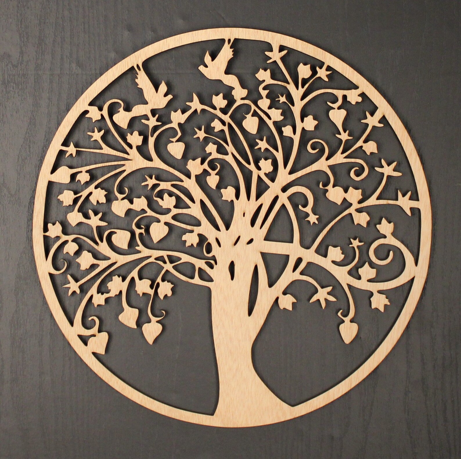 Darla, Tree of Life, Natural, Wall Decor, Mountain Art, Handmade, Made ...