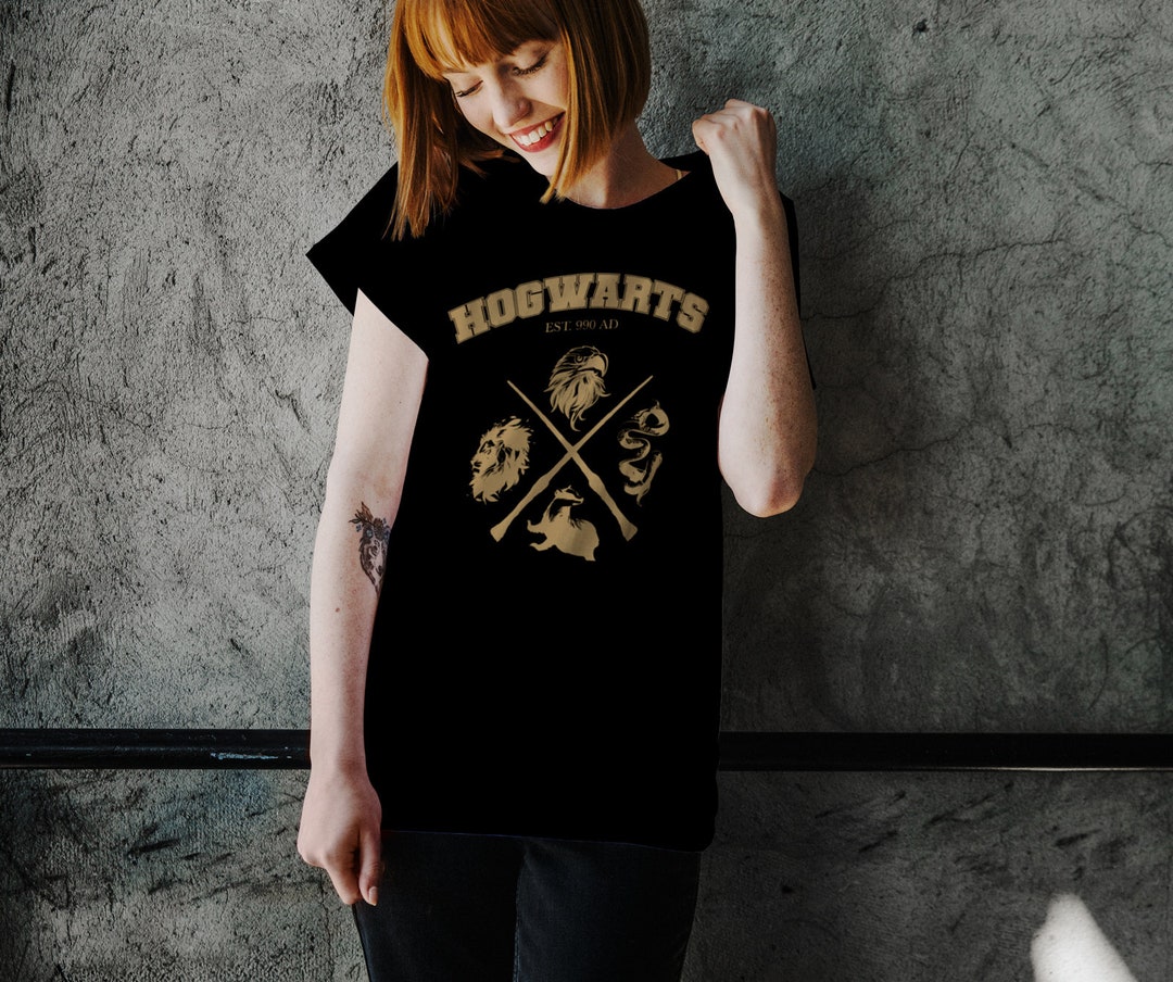 Hogwarts House Tee, Hogwarts House Shirt, Wizard House Shirt, Wizarding ...
