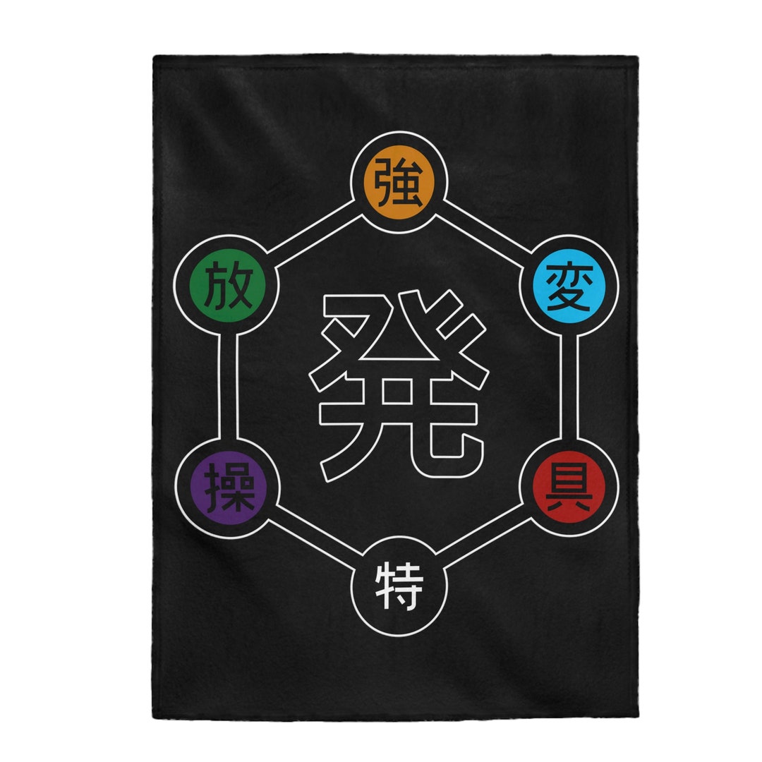 Nen Chart Hxh Blanket - Etsy