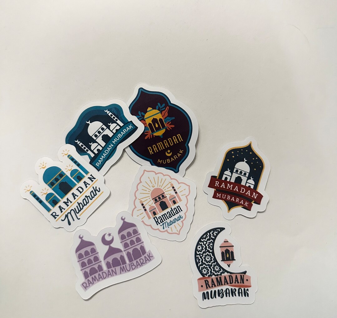 Ramadan Mubarak Sticker Bundle - Etsy