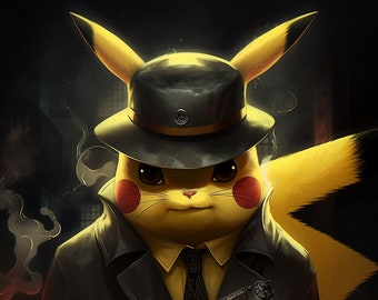 Pikachu Dressed in Futuristic Sportswear Clothes Big - Etsy