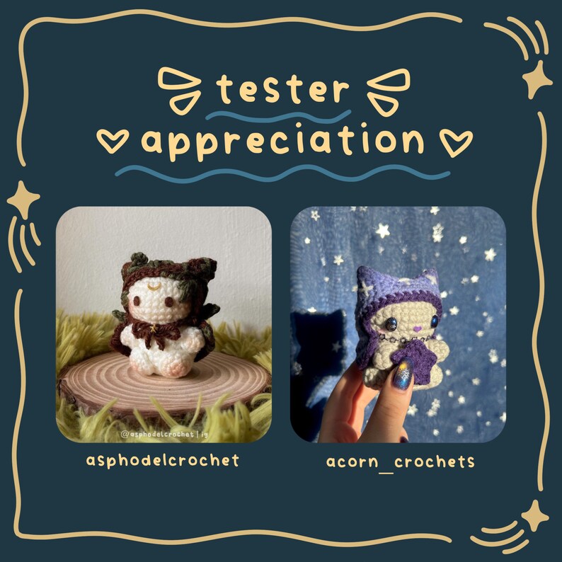 Celestial Kitty Crochet Pattern | Amigurumi Pattern | [not a Physical ...