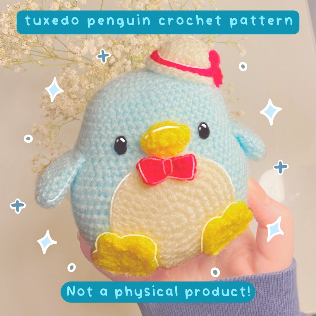 Tuxedo Penguin Crochet Pattern [not a Physical Product] - Etsy