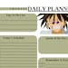 Undated Printable Daily Planner Pages - Etsy