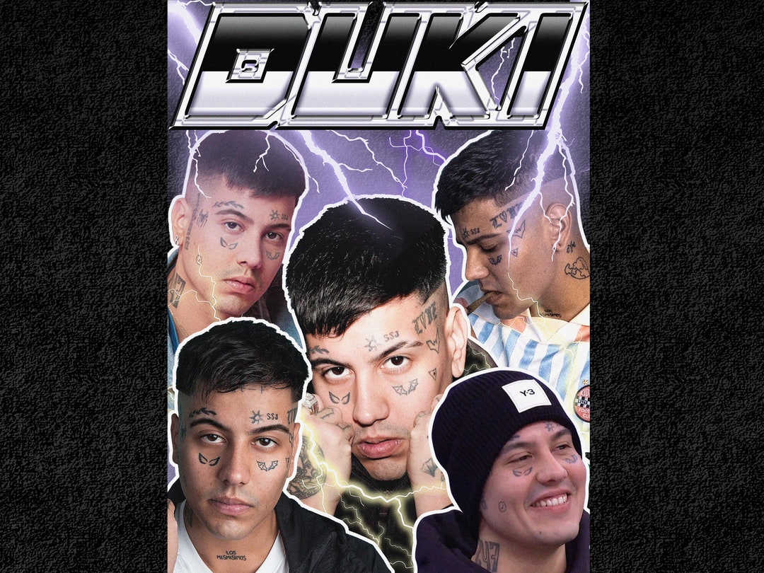 Duki DUKO PNG Diseño Listo para Imprimir - Etsy México