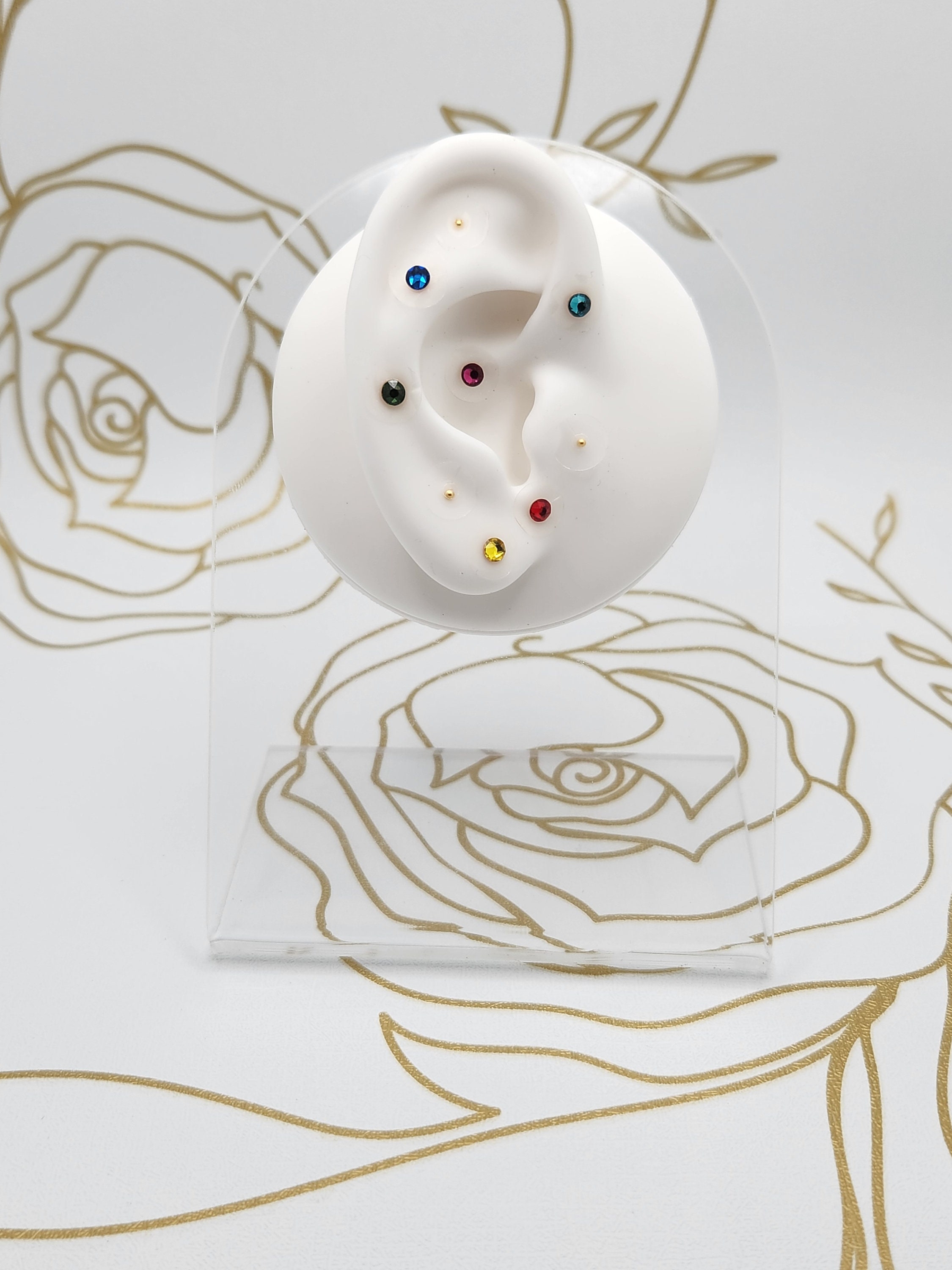 DIY 1-month (80) 24K Gold-plated Ear Seeds Kit - With Protocols - Etsy