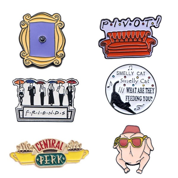 Friends Pin - Etsy