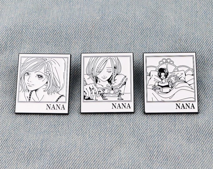 Nana Button Pin Set of 11 / Blast Badge Pins / Trapnest Pins / Nana ...