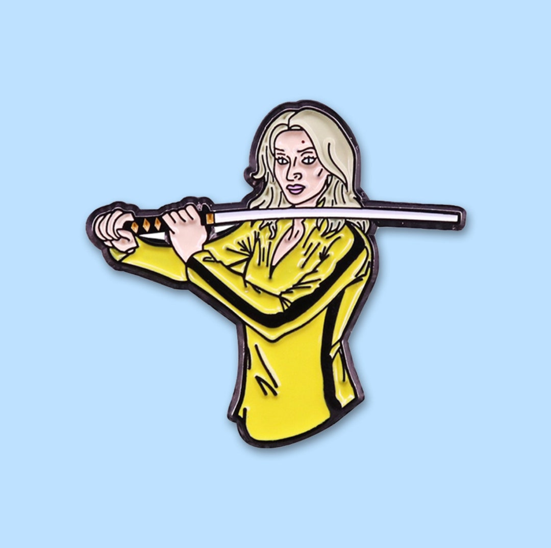 Kill Bill Pin Badge Badge Pin Pins Art Gift Decor Sticker Set Poster ...