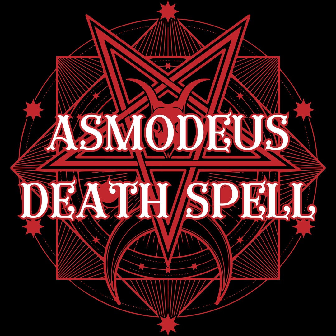 Asmodeus Death Spell Real Death Ritual Destroy Your - Etsy