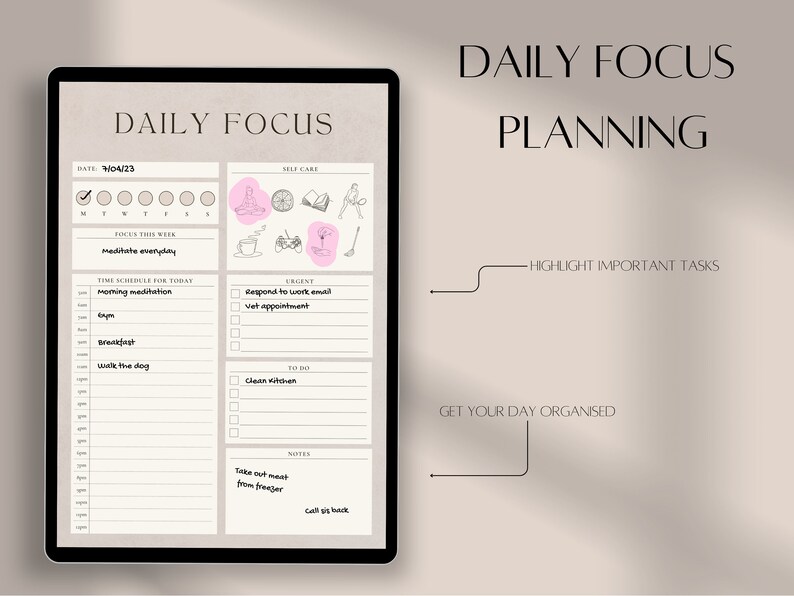 Undated Goodnotes Calendar Template, Monthly Digital Planner, Minimal ...
