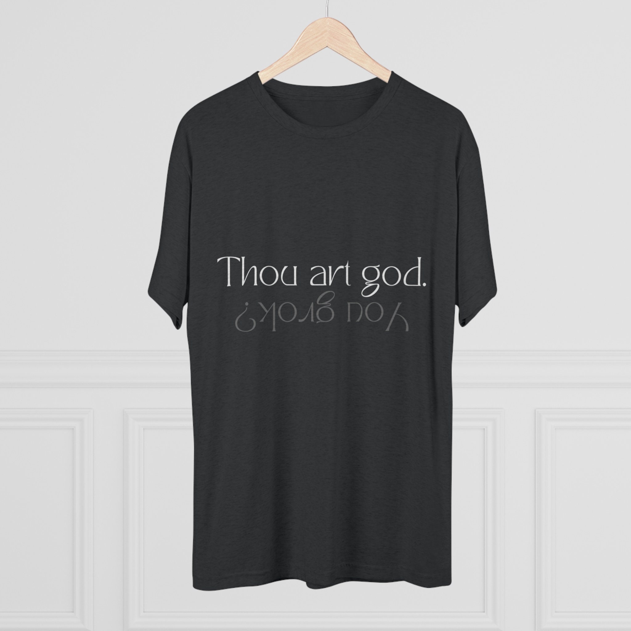 Thou Art God You Grok Heinlien Science Fiction Super Soft Unisex Tri ...