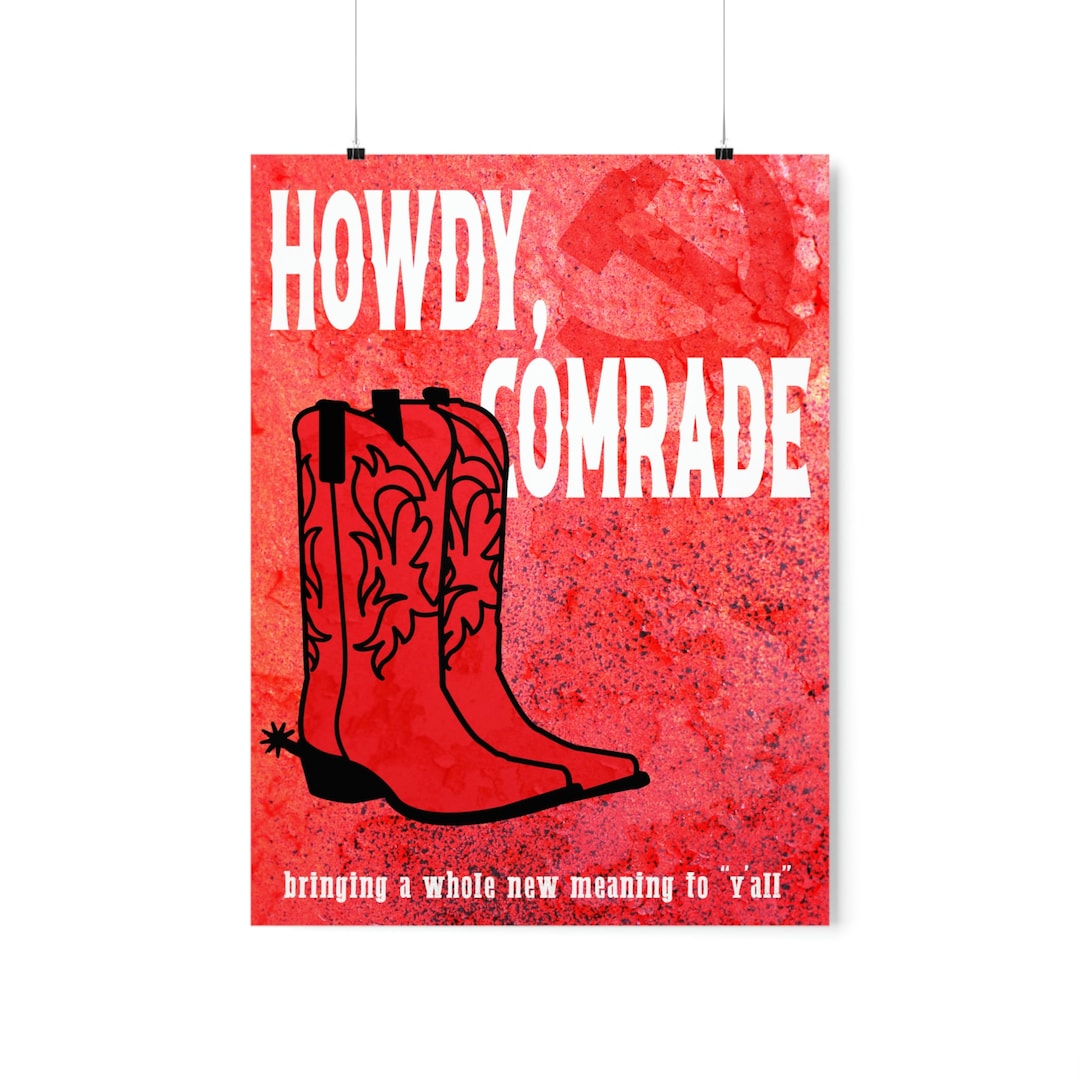Cowboy Boots Poster - Etsy