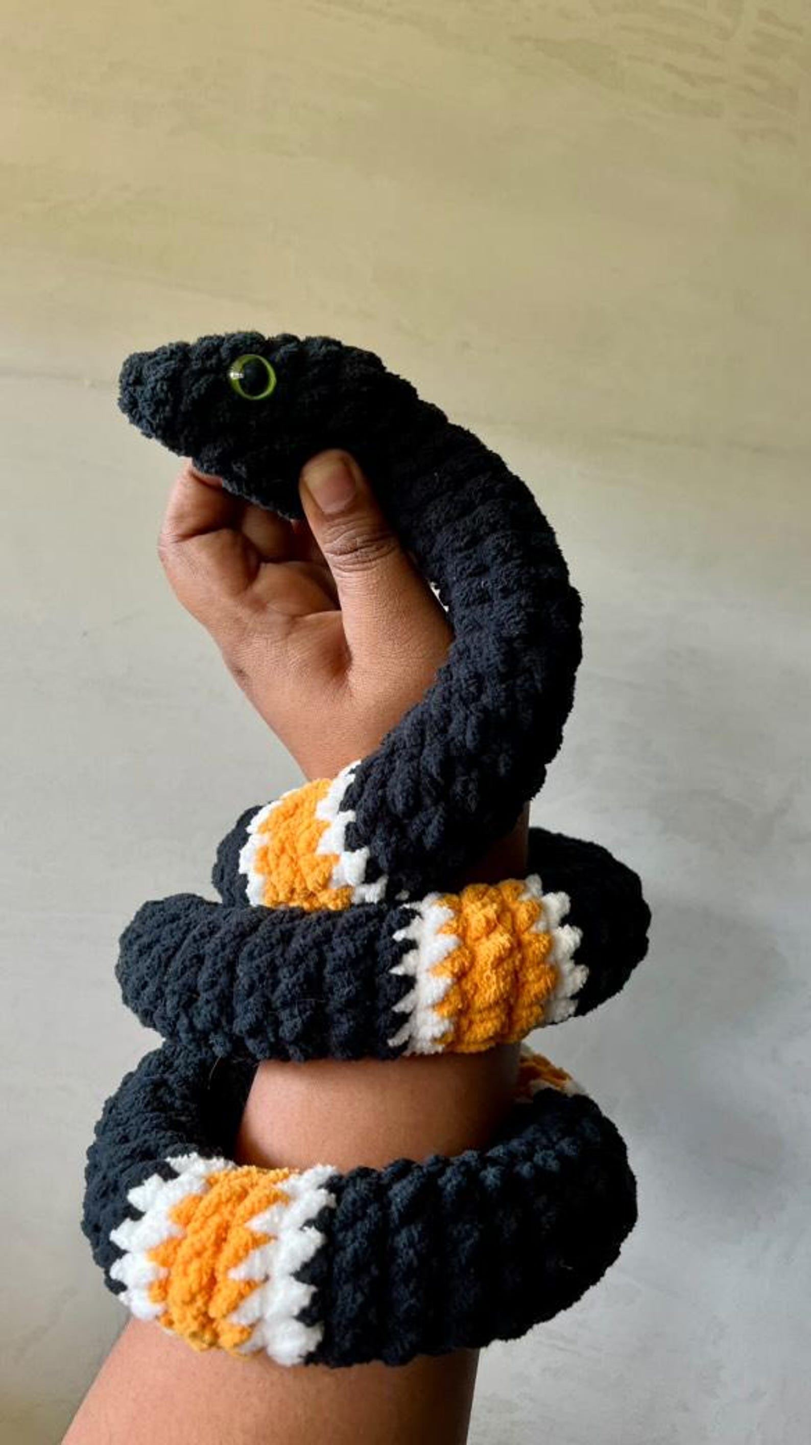 NO-SEW Sneaky Snake Crochet PATTERN - Etsy