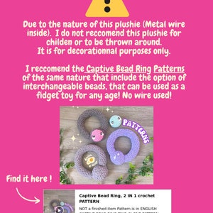 Horseshoe Ring Piercing Crochet PATTERN (2 in 1) - Etsy