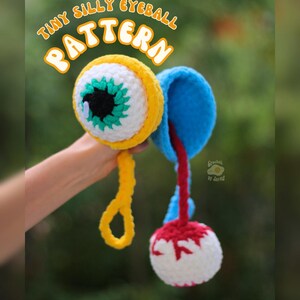 CROCHET PATTERN Tiny Silly Eyeball - Etsy