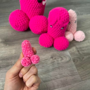 BUNDLE Tiny, Lil', Big, Giant Willy CROCHET PATTERN - Etsy