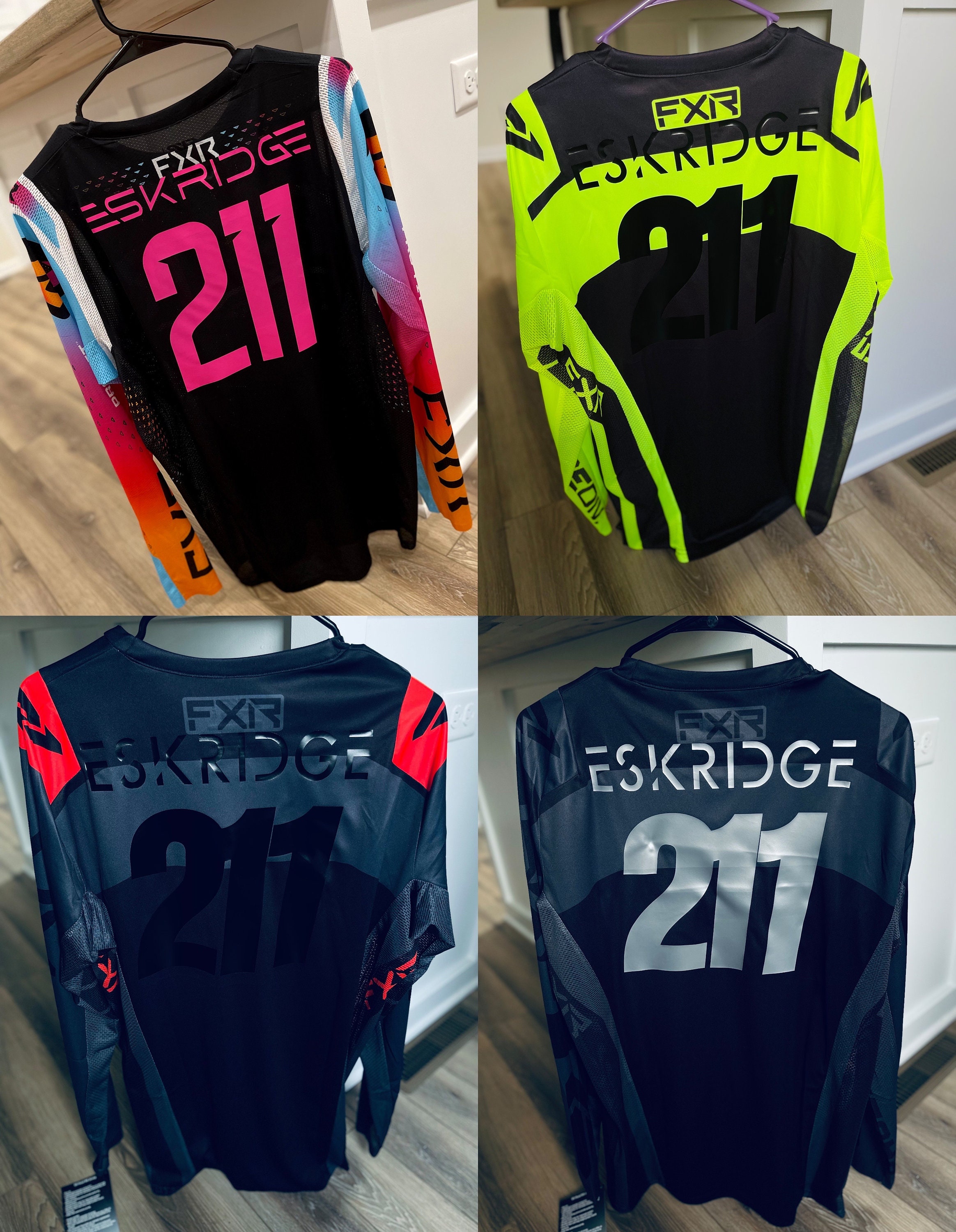 Iron on Custom Motocross Jersey Name and Number, Motocross Jersey Name ...