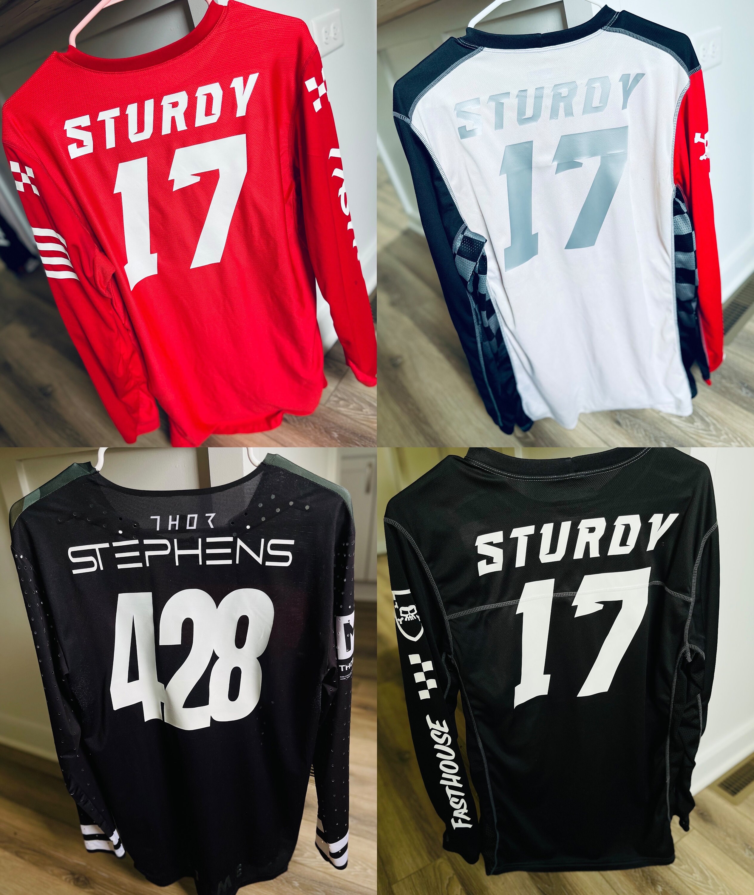 Iron on Custom Motocross Jersey Name and Number Motocross - Etsy
