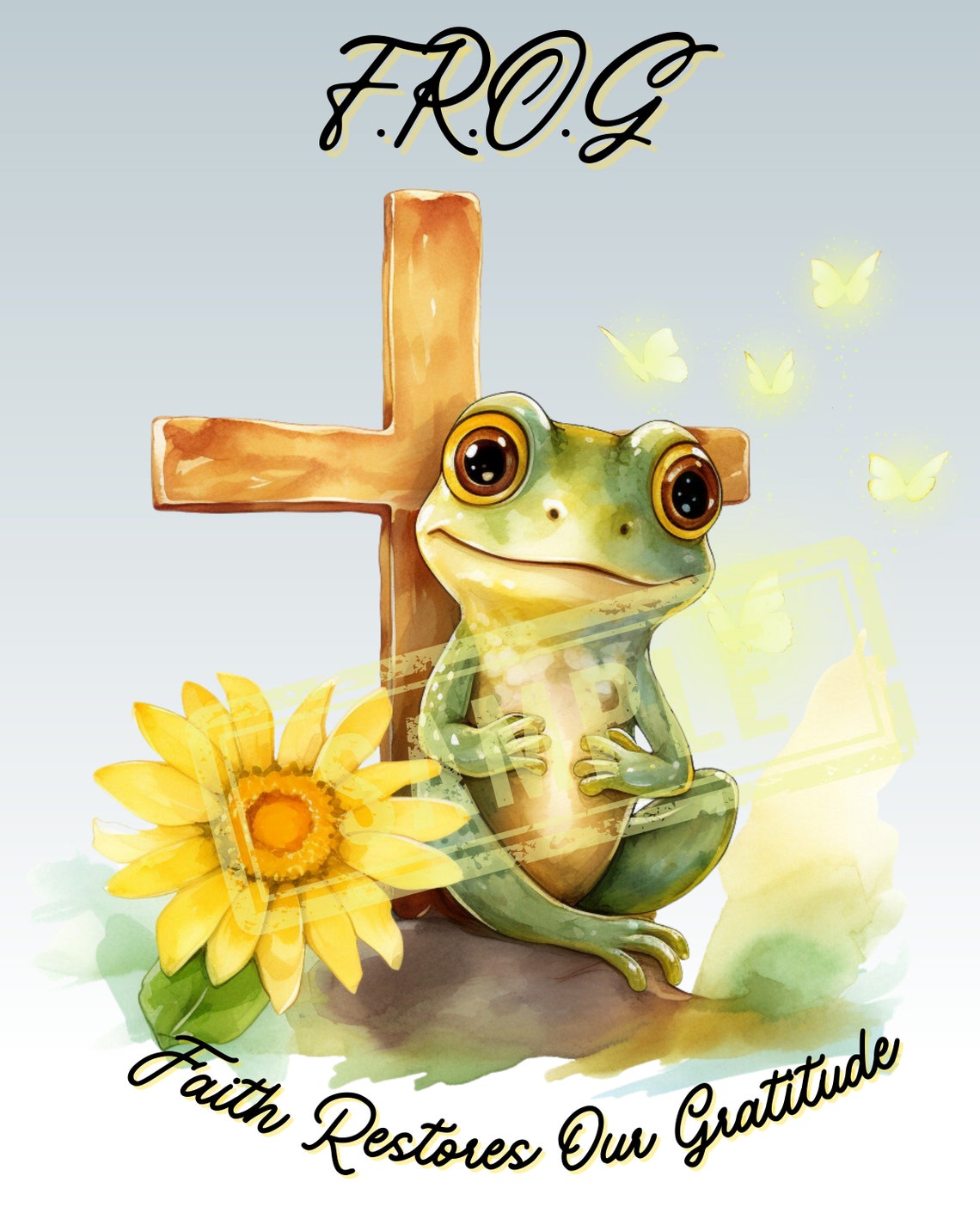 Frog , Faith Restores Our Gratitude- Digital Art - Fun,frogs ...