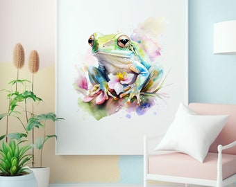 Frog , Faith Restores Our Gratitude- Digital Art - Fun,frogs ...