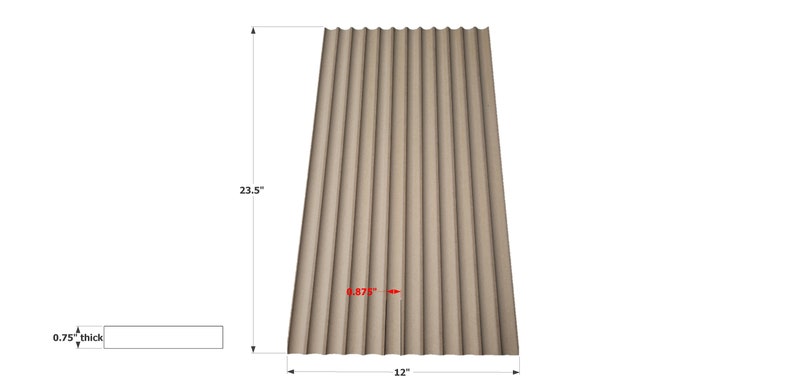 Flute Wall Panels - Etsy