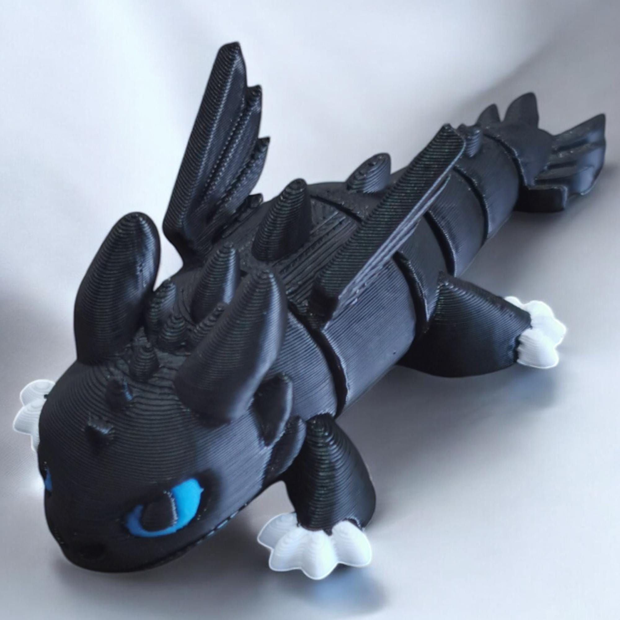 Toothless Stl 3d File Dragon Night Furry Digital Download Printed No ...