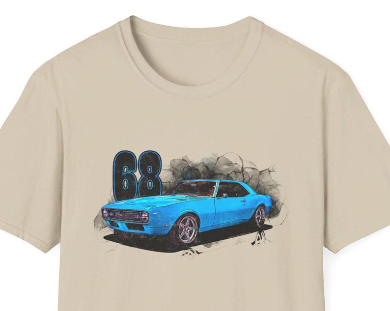 1968 Camaro Shirt Cotton - Cool Shirts and Tops Co - Etsy