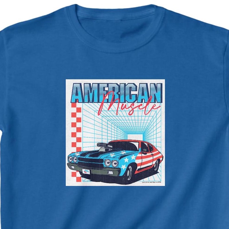 Muscle Car Shirt - Etsy